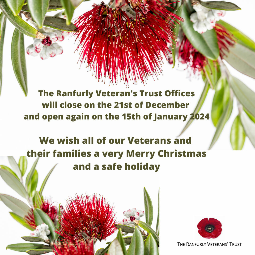 Ranfurly Veterans Trust | News and Events